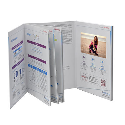 Custom pop&pos video display and LCD video brochure supplier